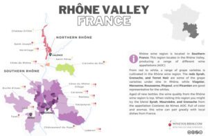 Rhône Valley Wine Region France Free Wine Map | Corked News